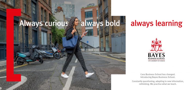 Bayes Business School | Lime Creative - The boutique creative agency